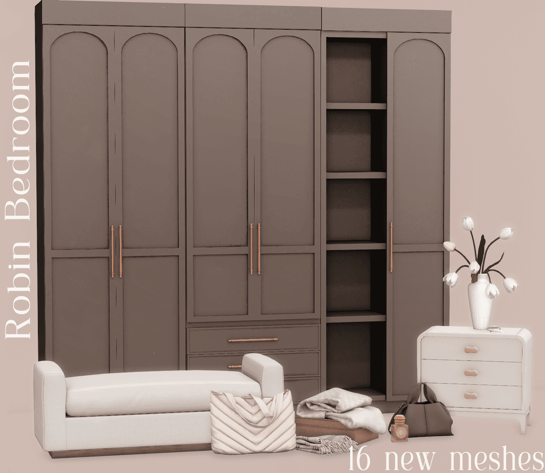 Спальня Robin bedroom | Sims4Mods