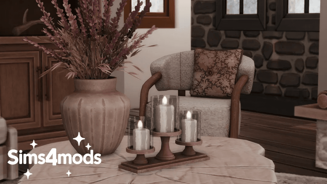 Набор мебели Swiss Chalet | Sims4Mods