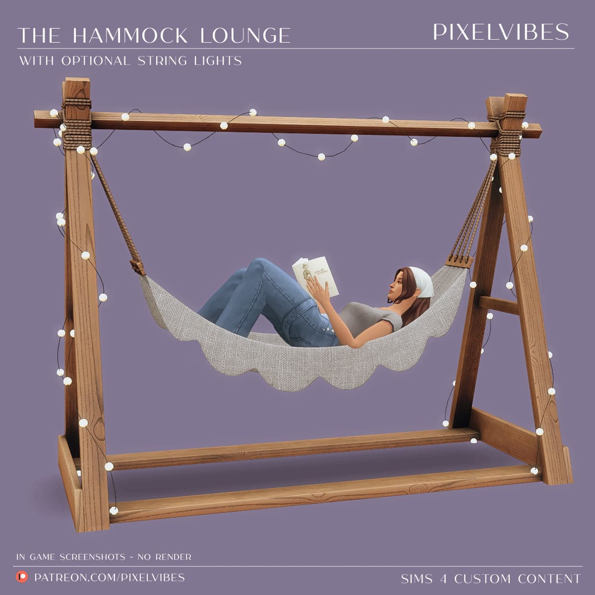 Гамак The Hammock Lounge | Sims4Mods