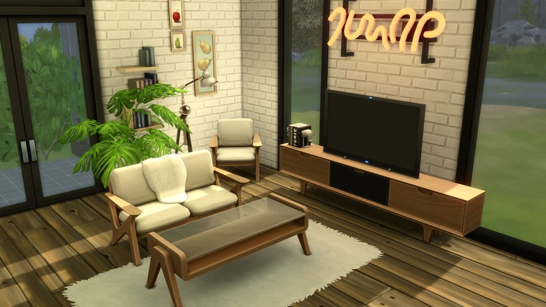 Гостиная UMA Living | Sims4Mods