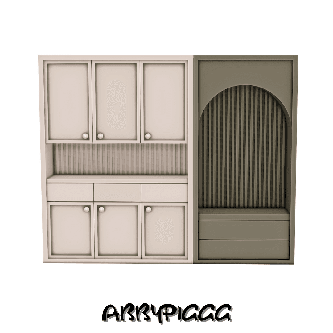 Шкафы Entrance Cabinet | Sims4Mods